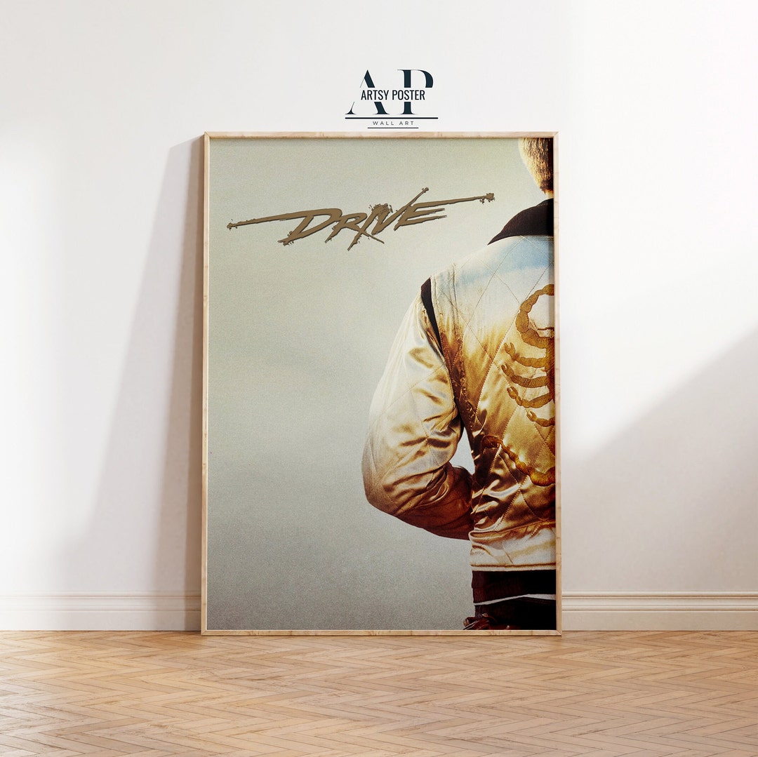 Drive Movie Poster - Ryan Gosling Cult Classic Film Print - Neon Noir ...