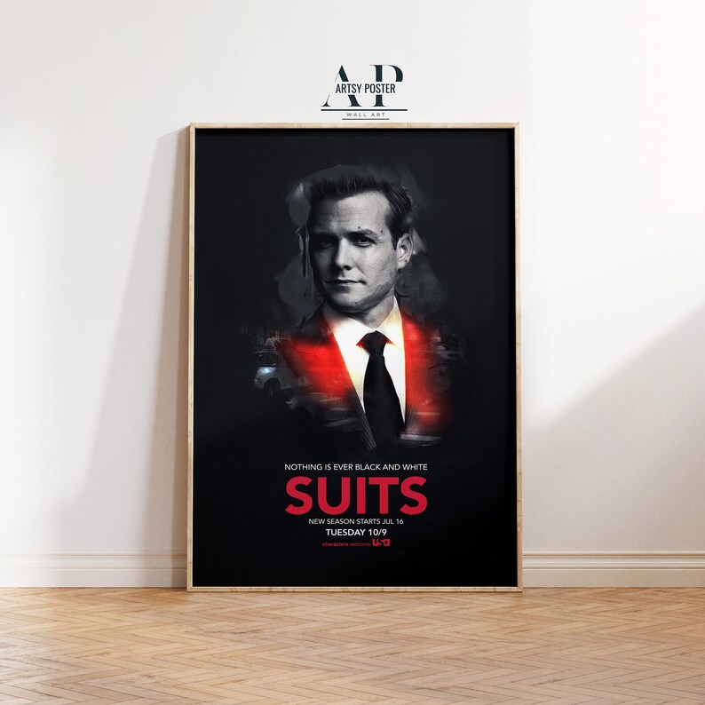 Suits TV Series Poster: Harvey Specter Fine Art Print - Etsy