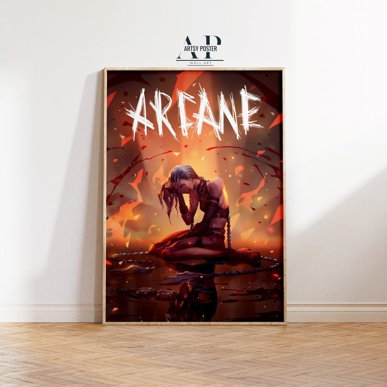 Arcane TV Series Poster: Jinx Fine Art Print - Etsy