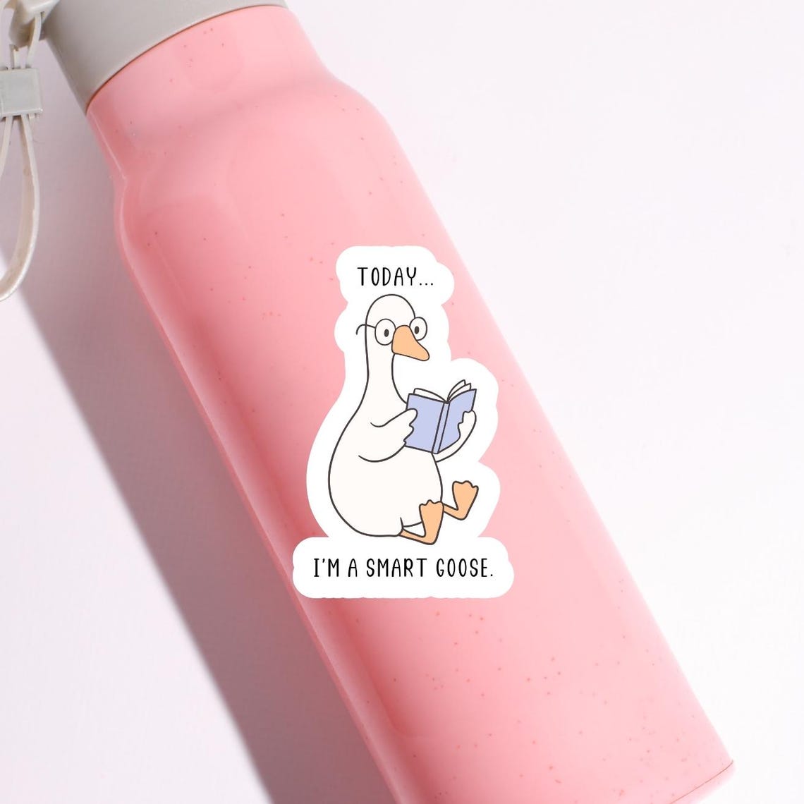 Silly Goose Sticker Holographic Decal Funny Duck Laptop Water Bottle ...