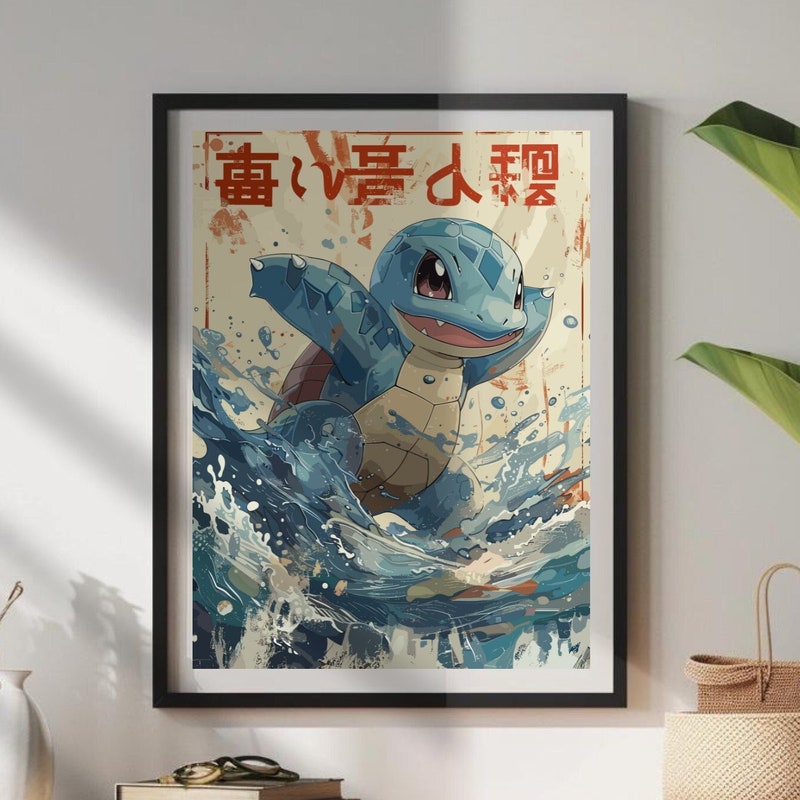 Framed Anime Art - Etsy