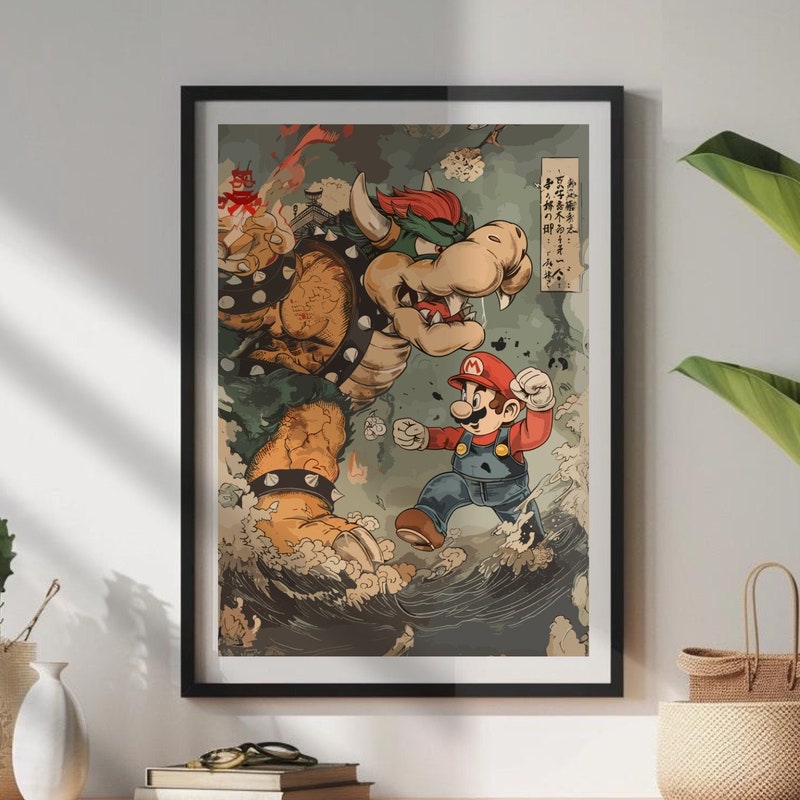 Super Mario Print - Etsy