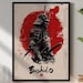 Bushido Code Samurai Warrior Poster: Japanese Home Decor Art - Etsy