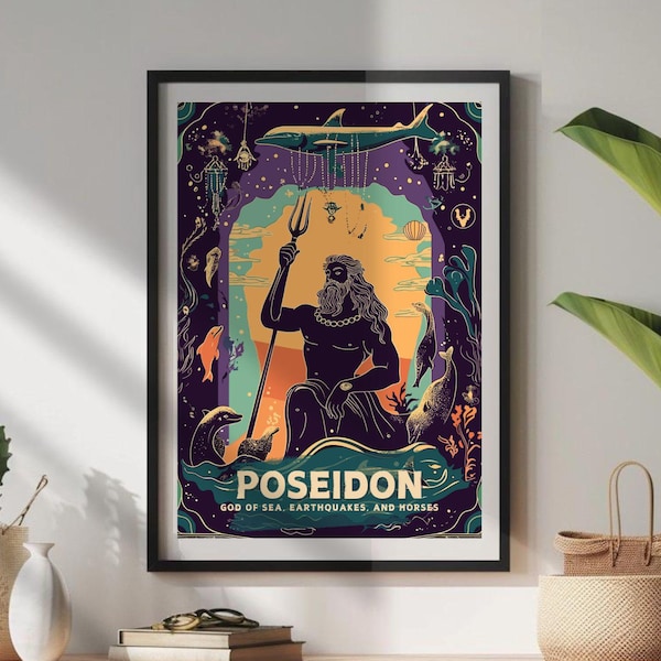 Poseidon - Etsy