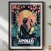 Greek God Apollo Poster - Premium Matte Print, Classical Art Decor ...