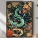Rayquaza Poster: Japanese Style Pokemon Inspired Anime Artwork ...
