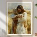 Merciful Jesus Hug, Safe in His Arms - Jesus Christ Drawing ...