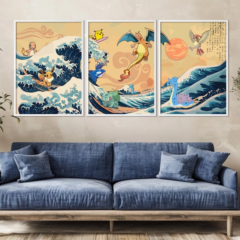 Wave off Kanagawa - Etsy