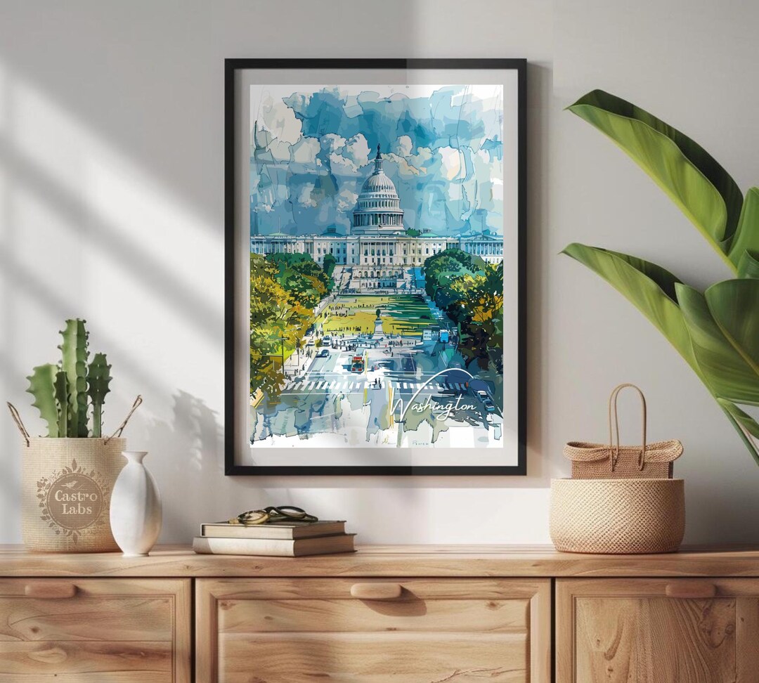Washington DC Travel Print, Washington DC Photo Print, Washington DC ...