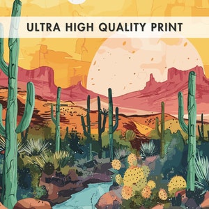 Phoenix Poster, Phoenix Arizona Print, Phoenix Artwork, Home Décor ...