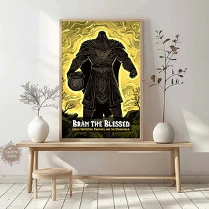 Bran the Blessed God Print Bran the Blessed Celtic Mythology Poster ...