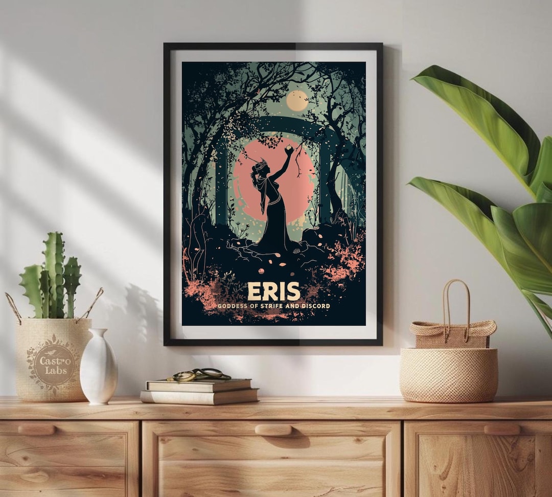 Eris Goddess Print: Greek Mythology Art - Etsy