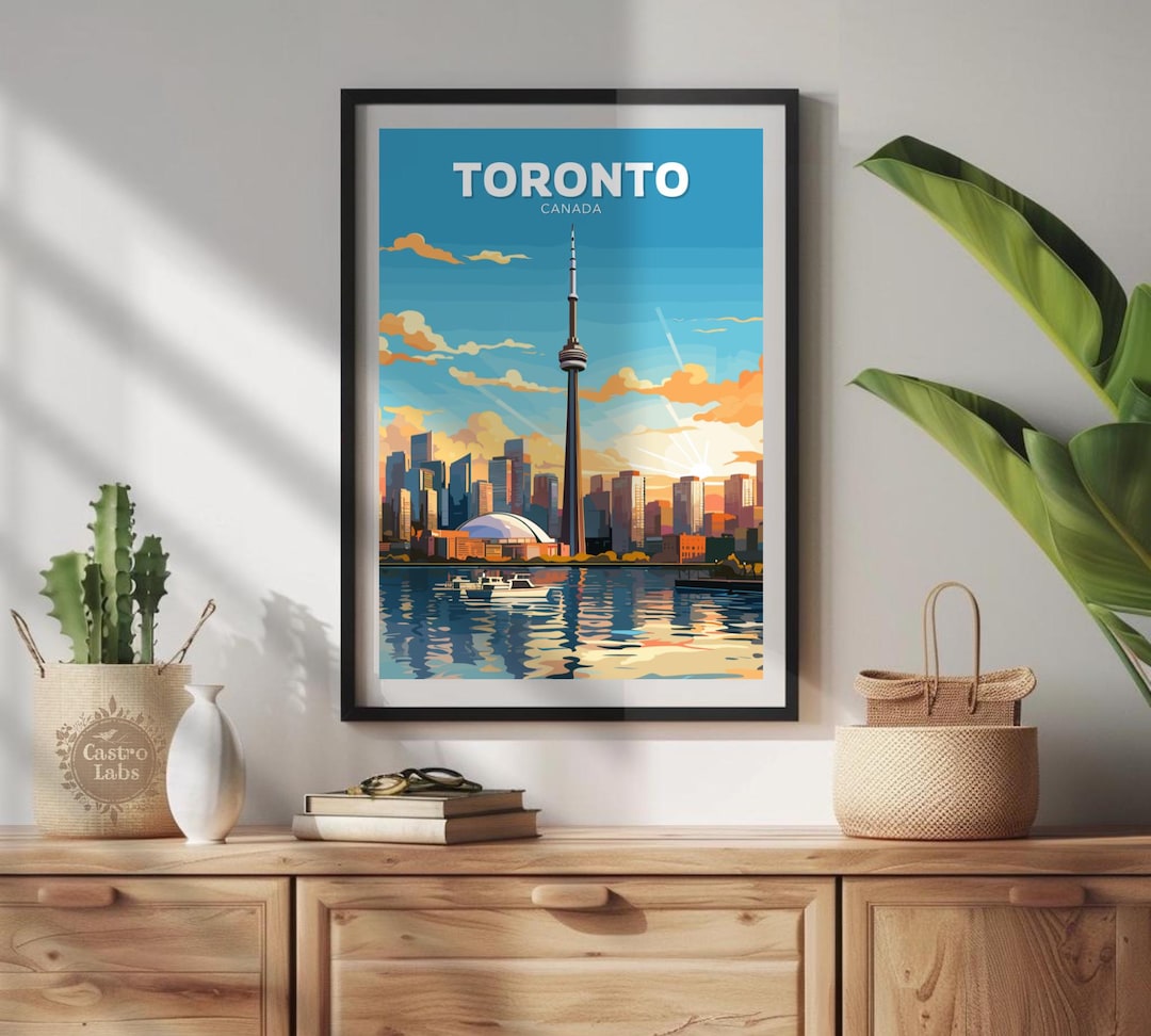 Toronto Skyline Poster: Toronto Skyline Print - Toronto Photo Print ...