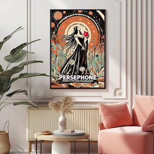 Persephone Goddess, Goddess of Grain and Agriculture, Fineart, Greek ...