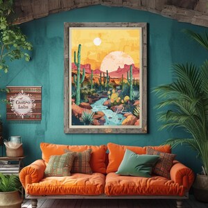 Phoenix Poster, Phoenix Arizona Print, Phoenix Artwork, Home Décor ...