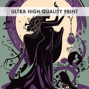 Medea Sorceress Poster, Priestess Medea, Fineart, Greek Mythology ...