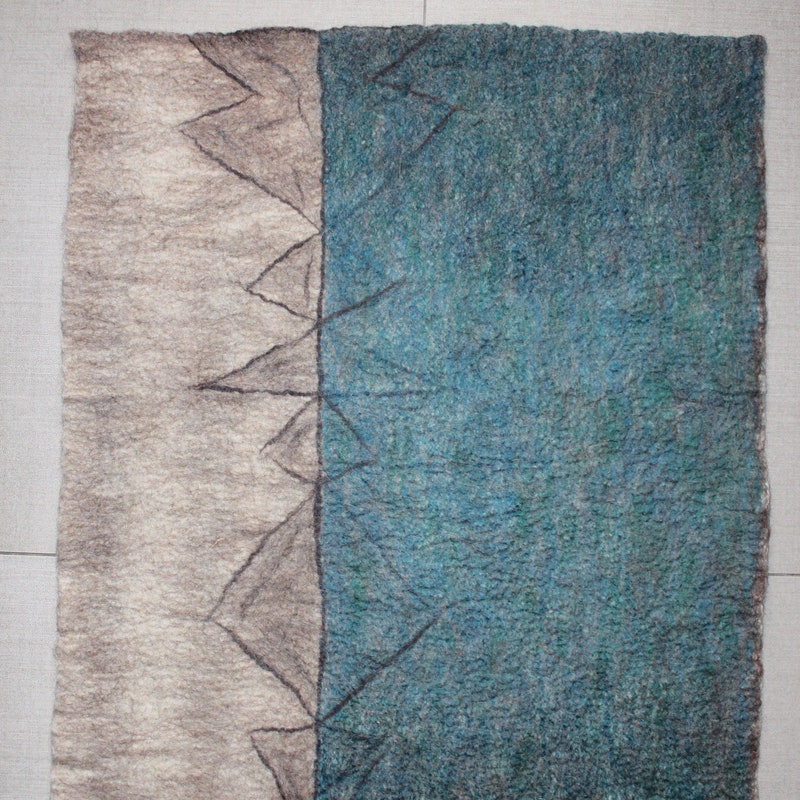 Felted Rugs - Etsy