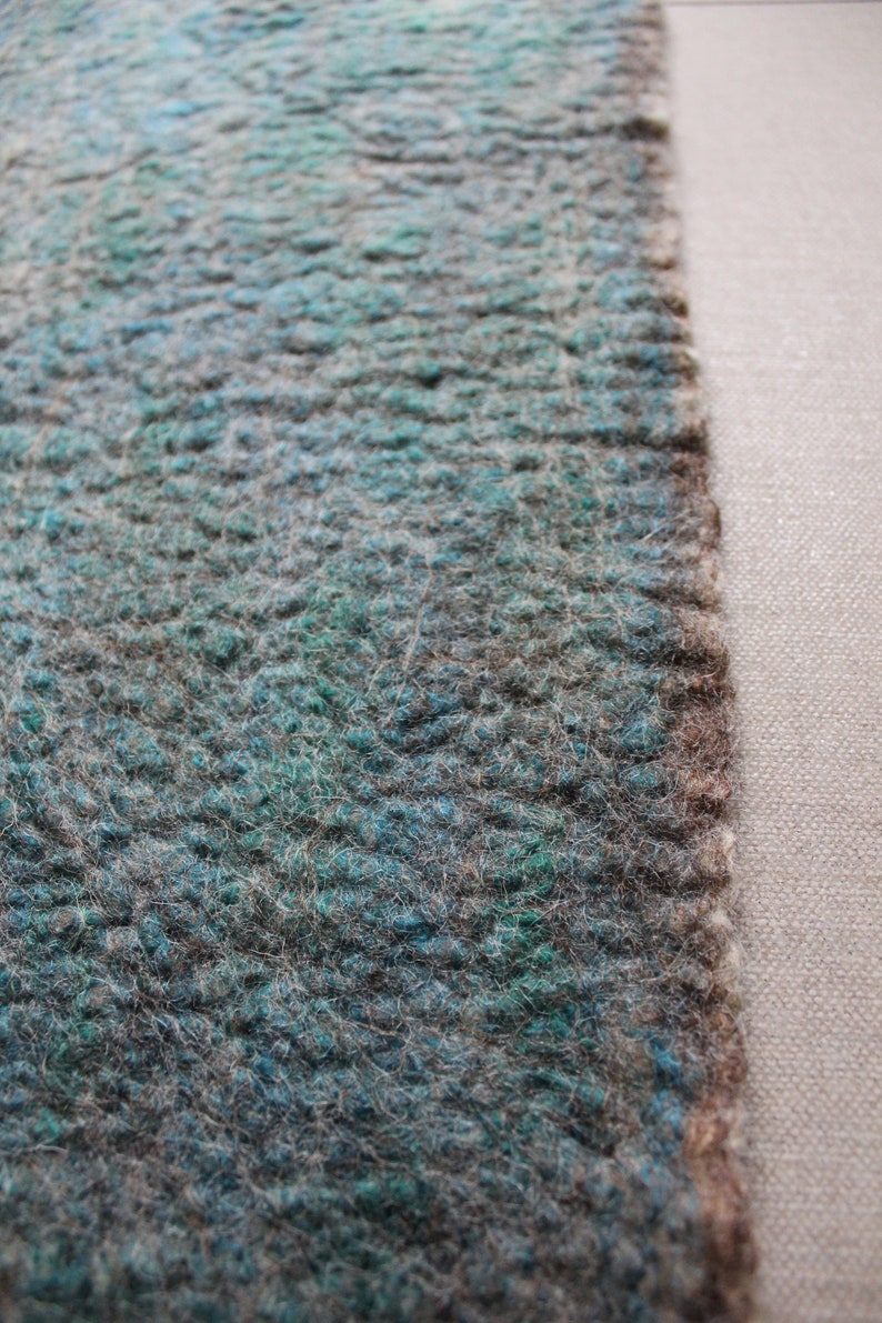 Felted Wool Rug - Etsy