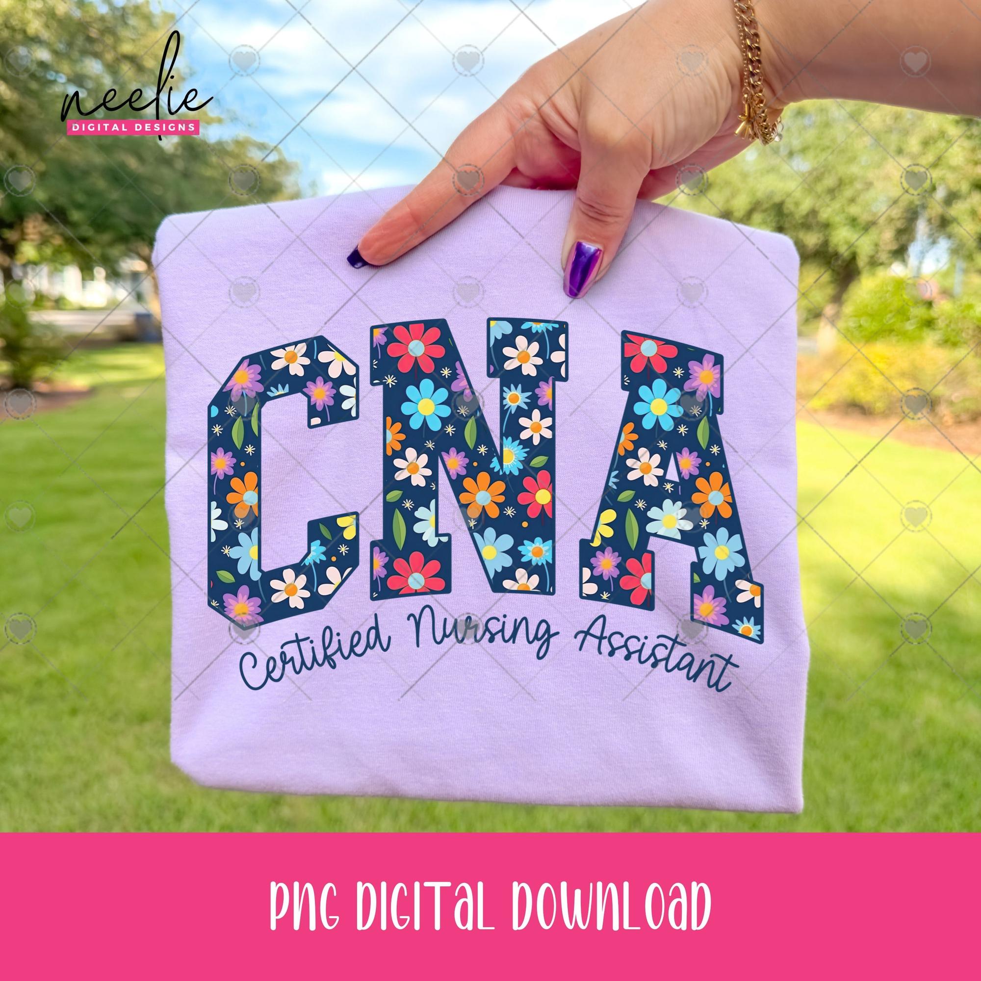 CNA Varsity Flower Letters PNG File, Floral Curved Letter Design for ...