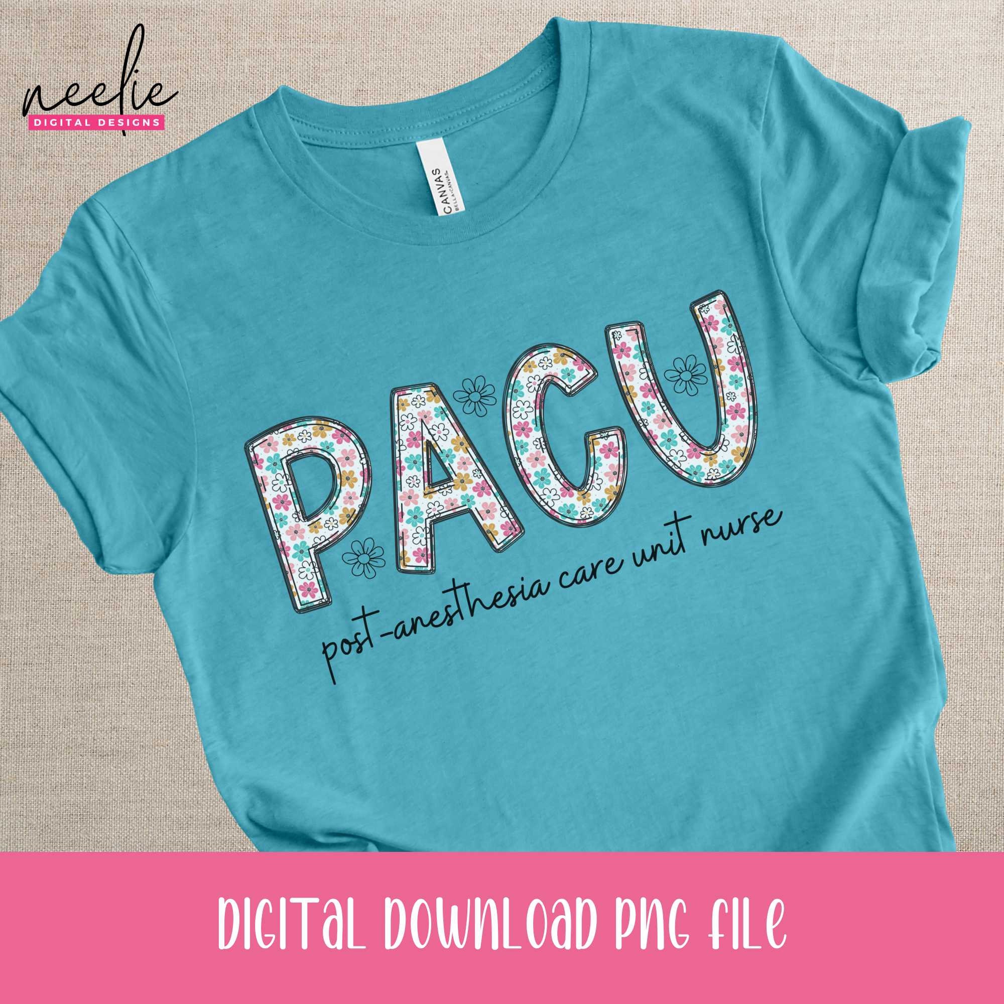 PACU Boho Flower Letters PNG File, Retro Flower Doodle Letter Design ...