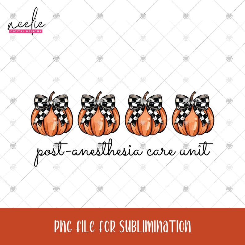 PACU Pumpkins With Bows PNG File, Coquette Fall Halloween Thanksgiving ...