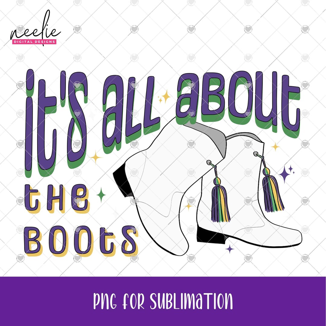 Mardi Gras PNG, Majorette Boots Mardi Gras Shirt Clipart Graphics PNG ...