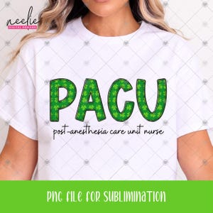 PACU St. Patricks’ Day Doodle Letters PNG File, Shamrock Four-leaf ...