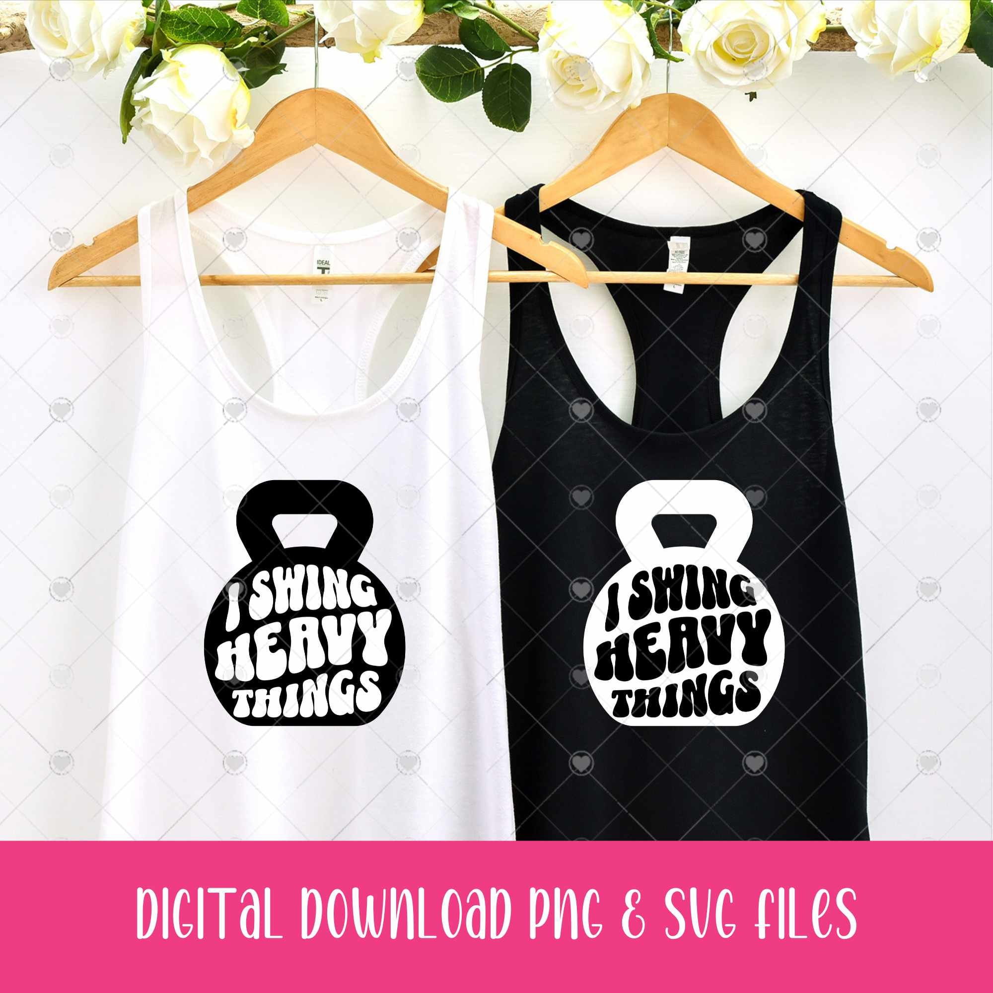 Kettlebell PNG and SVG File Download Wavy Retro Style Font I Swing ...