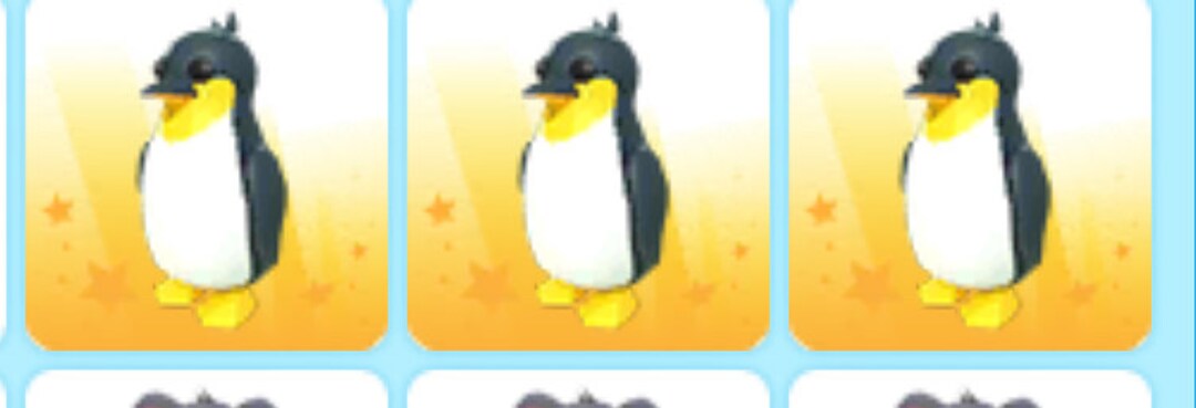 3x King Penguins Adopt Me CHEAP - Etsy