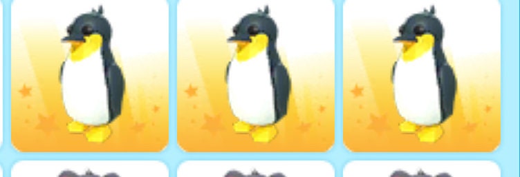 3x King Penguins Adopt Me CHEAP - Etsy