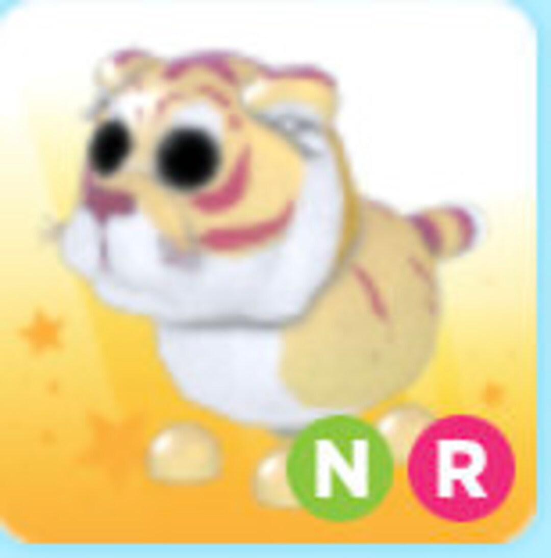 Neon Lunar Gold Tiger Adopt Me CHEAP - Etsy