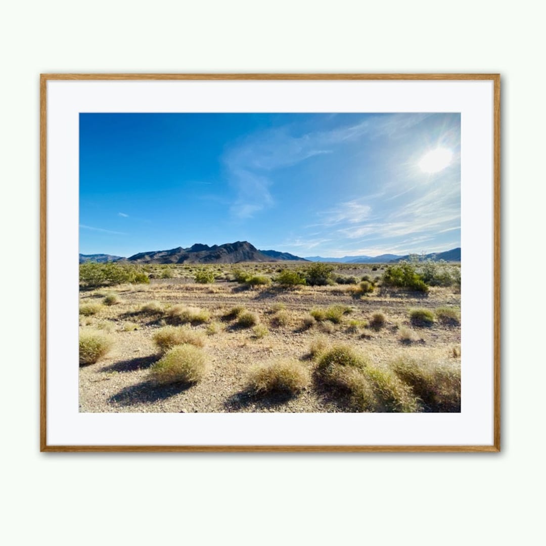 Tumbleweeds Landscape Digital Download Print, Wall Art Mountain Decor ...