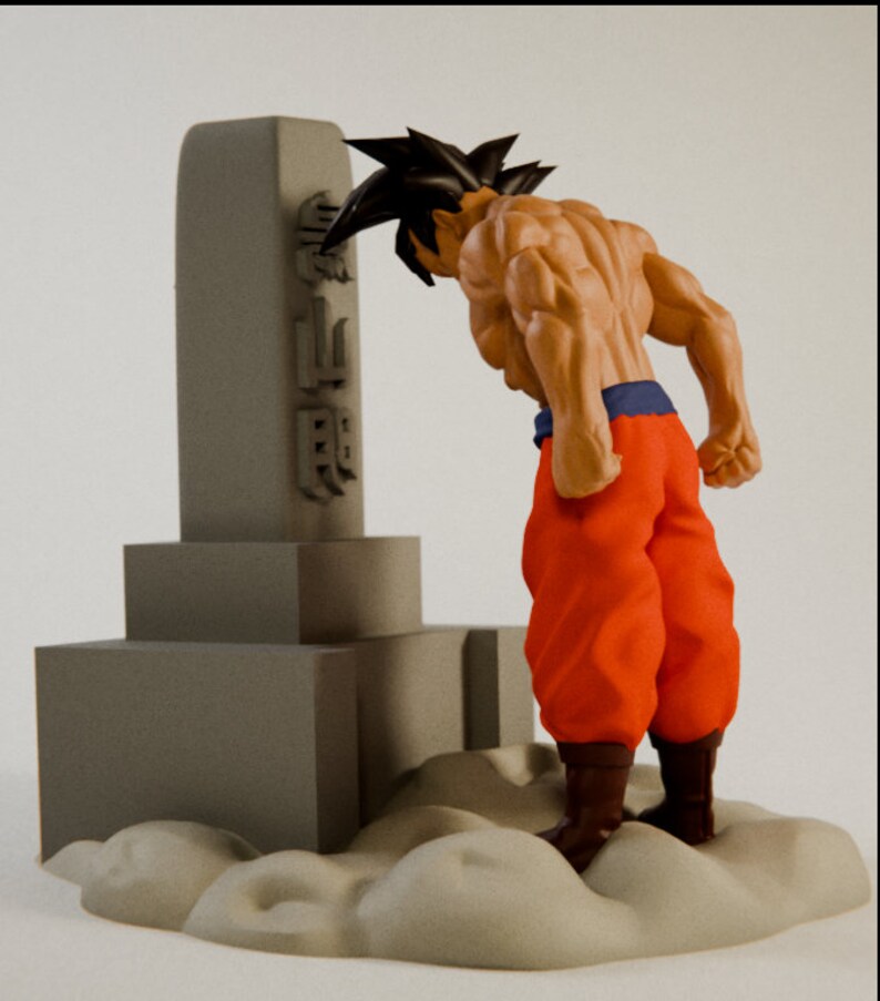 STL Files for 3D PRINTER Machine, 3d Goku Dragon Anime Models,3d ...