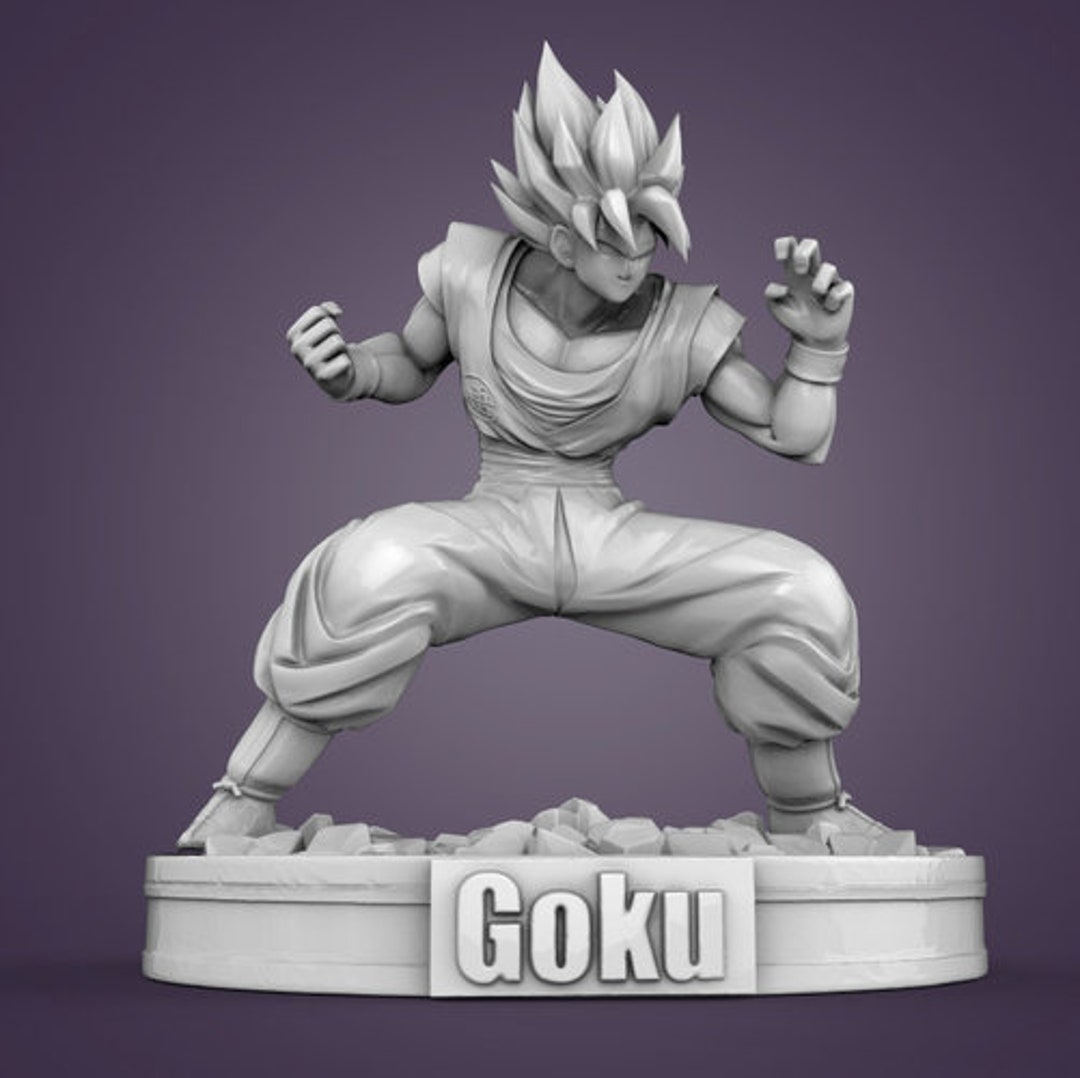 STL Files for 3D PRINTER Machine, 3d Goku Models, 3d Printer Machine ...