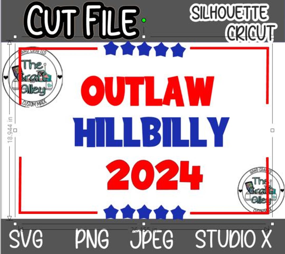 Trump Vance Cut File. Outlaw Hillbilly Trump Hair Jd Beard Funny Tshirt ...