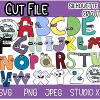 Alphabet Lore PNG and SVG - Etsy