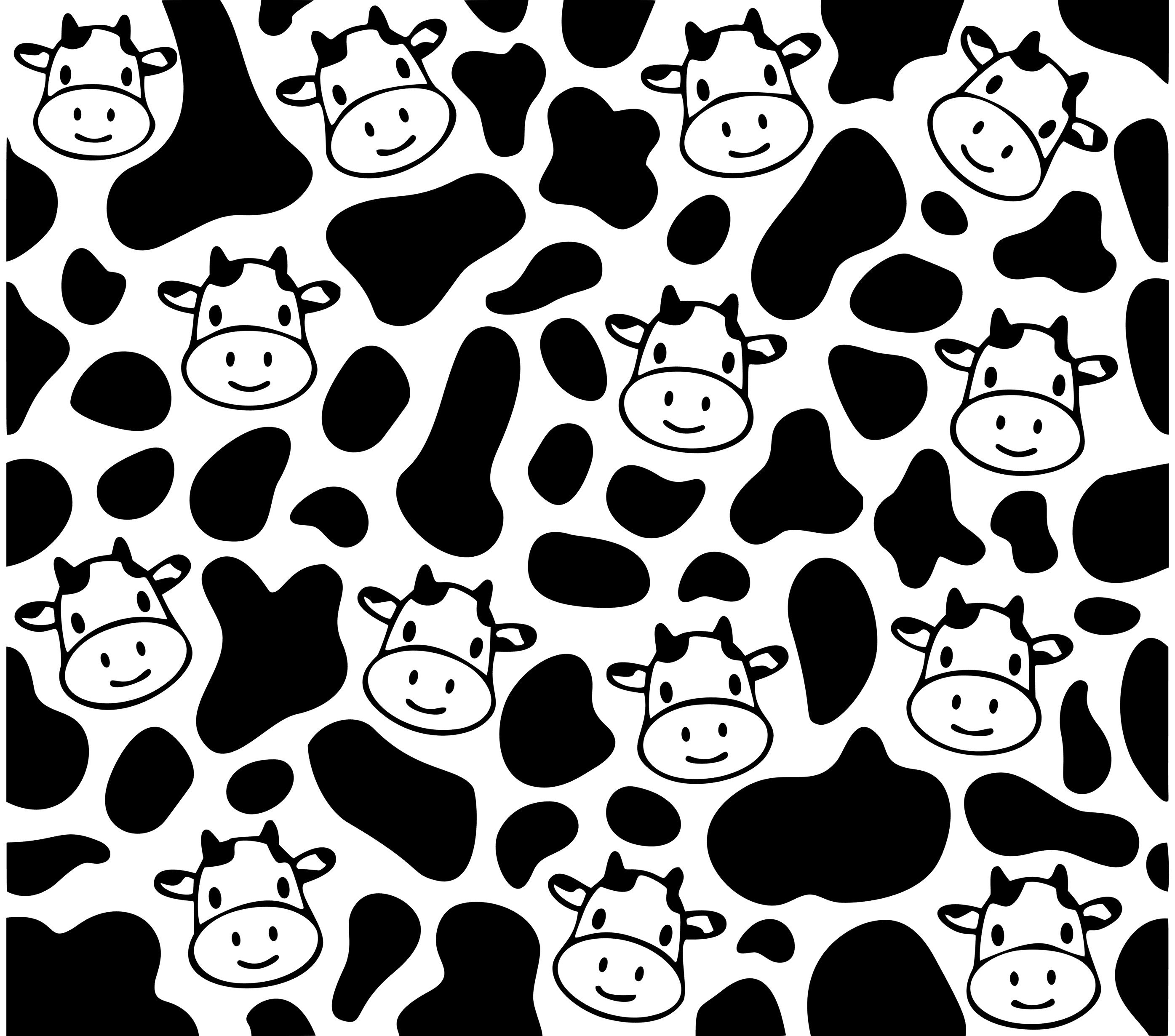 Cute Cow Glitter Burst SVG File, Tumbler Wrap, Cricut, Silhouette, PNG ...