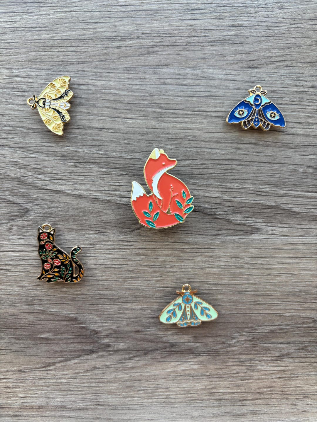 Floral Friends Needle Minders * Enamel * Cross-stitch * Embroidery ...