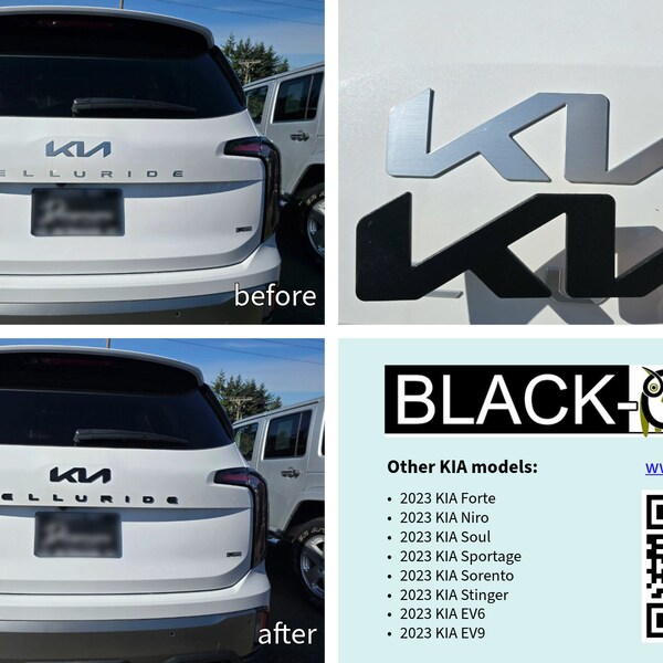Kia Telluride 2024 Blackout - Etsy