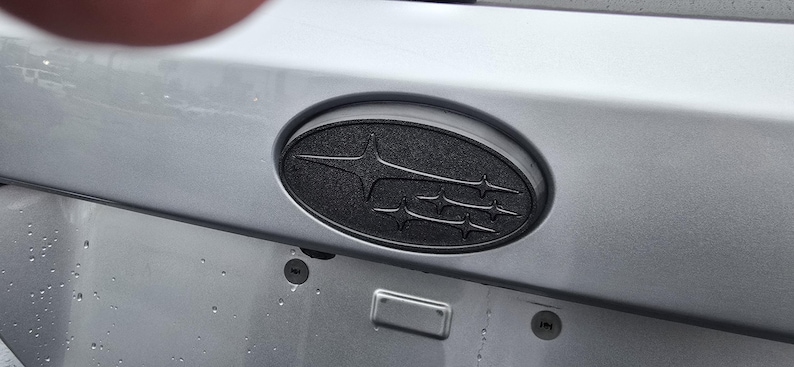 2026 Subaru Outback Black 3D Overlays. Completely Covers the Chrome and ...