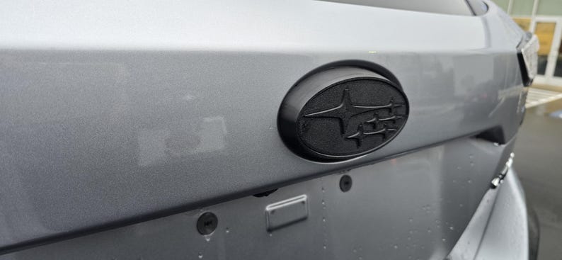 2026 Subaru Outback Black 3D Overlays. Completely Covers the Chrome and ...