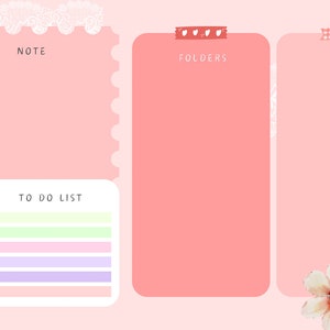 Pink Desktop Wallpaper - Etsy