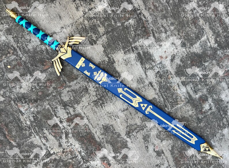 ZELDA Hand Forged Viking Master Sword Link's Sword - Handmade Sword ...
