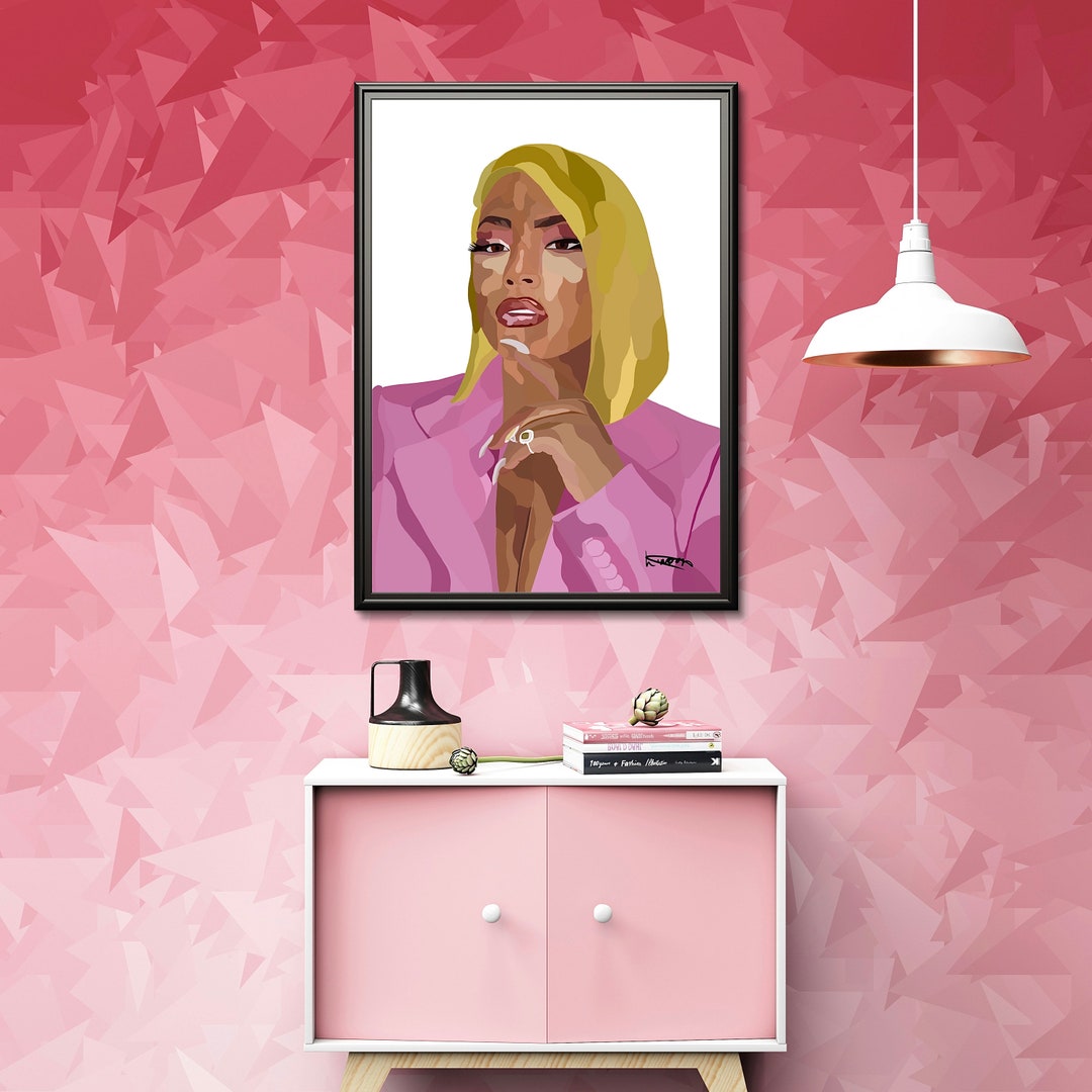 Stefflon Don, Digital Portrait, Couple Portrait, Bestfriend Portrait ...