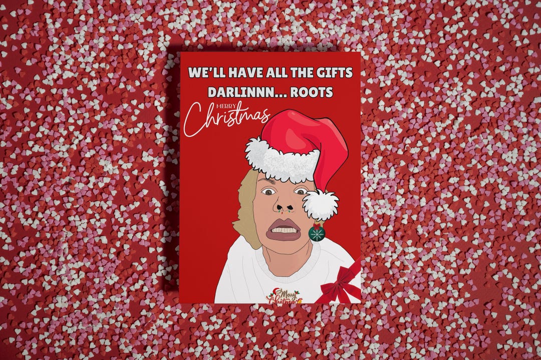 Ahh Roots Dahlin Chelsea Lee Art From Tiktok Inspired Greeting Card ...