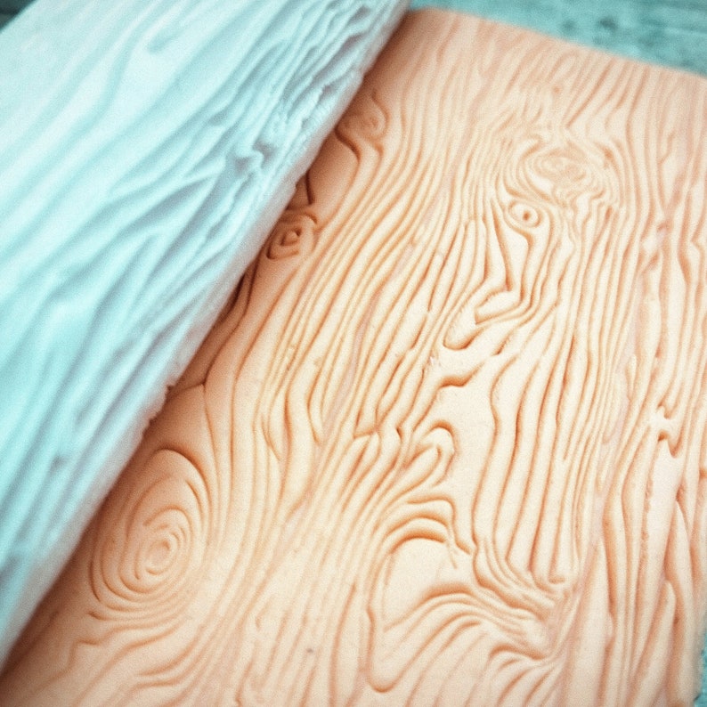 Wood Planks Texture Roller, Polymer Clay Tools, Seamless Pattern ...