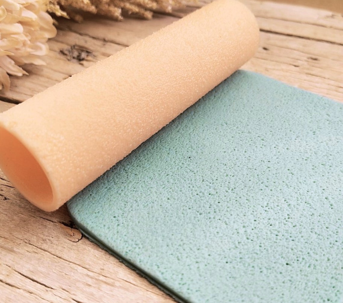 Sandpaper Texture Roller, Polymer Clay Tools, Seamless Pattern, Jewlery ...