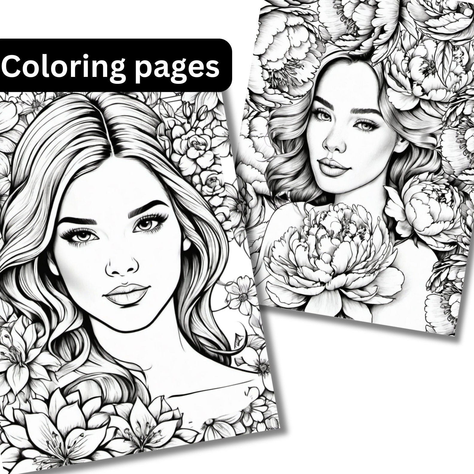 Coloring Pages For Adults 5 Minute Crafts Flower Garden Coloring Book