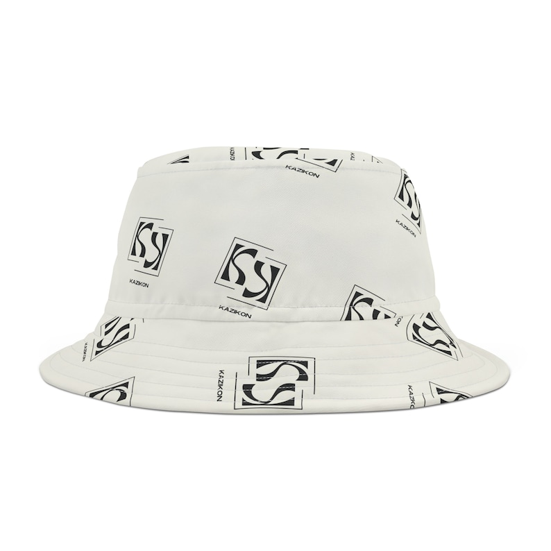 Kazikon Logo Branded Bucket Hat - Etsy