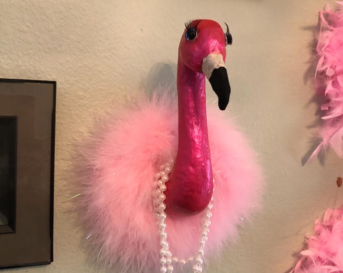 Pink Flamingo Wreaths Lesbian Turkey, Summertime, Gift for Her, Summer ...